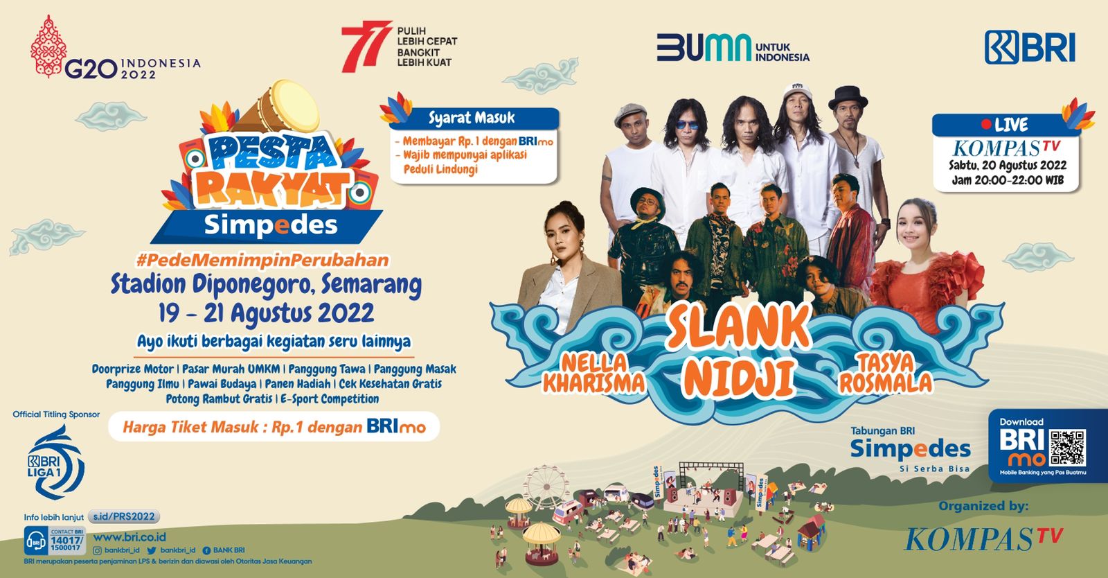 Menjelajah ke Jawa Tengah, BRI Pesta Rakyat Simpedes 2022 Hadir di ...